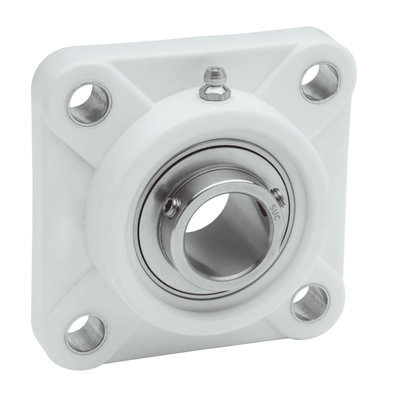 7/8" 4-Bolt Thermoplastic Flange Bearing, SUCTF205-14