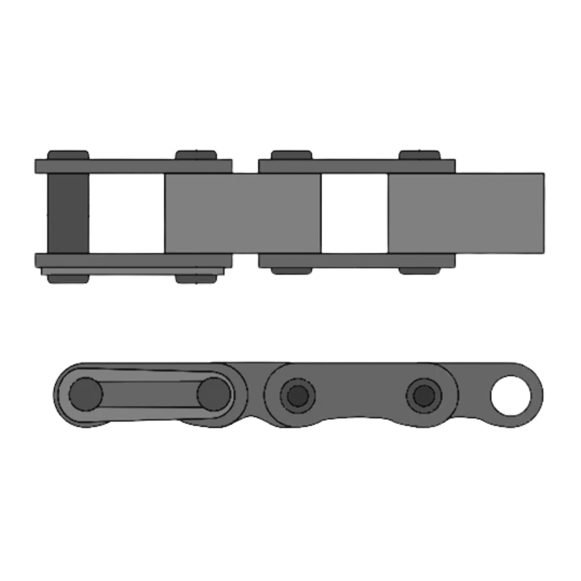 B503 Solid Block Chain Connect Link, B503CL - MDS
